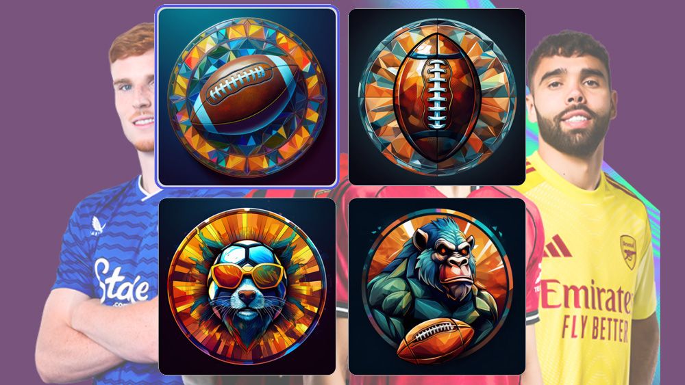 I tried Adobe's Fantasy Premier League logo generator, and the results ...