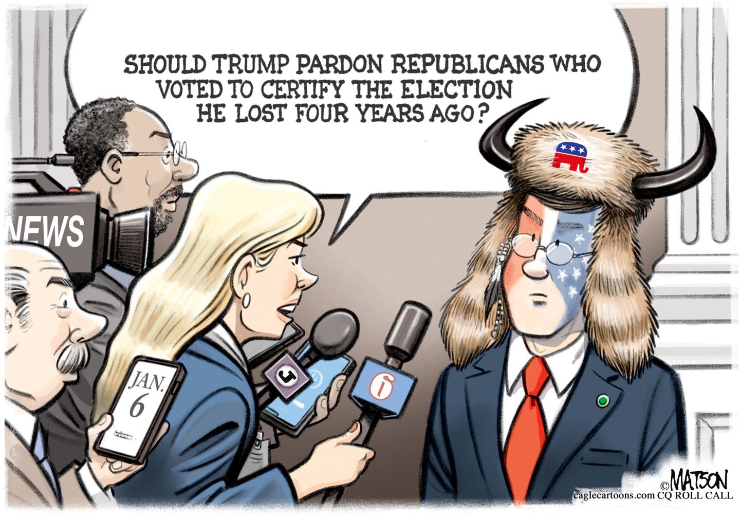 Today's political cartoons - January 7, 2025 | The Week