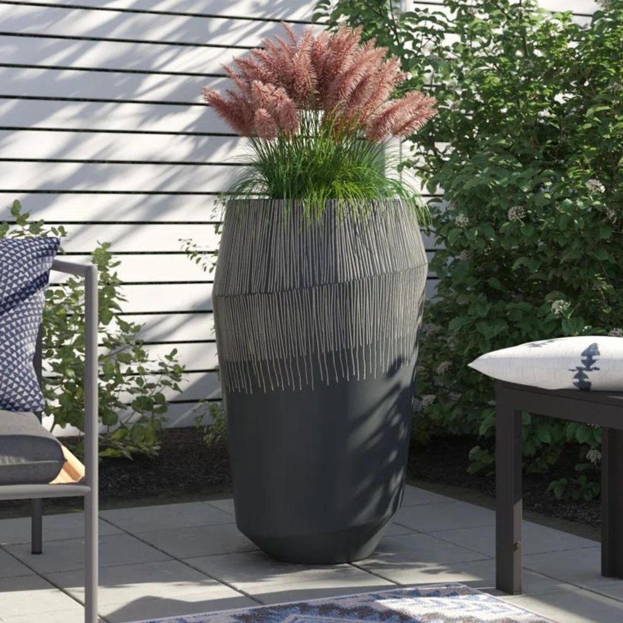 How to style with large decorative pots in the front yard | Homes and ...