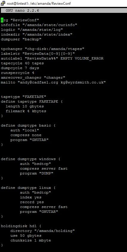 Amanda Network Backup review | ITPro