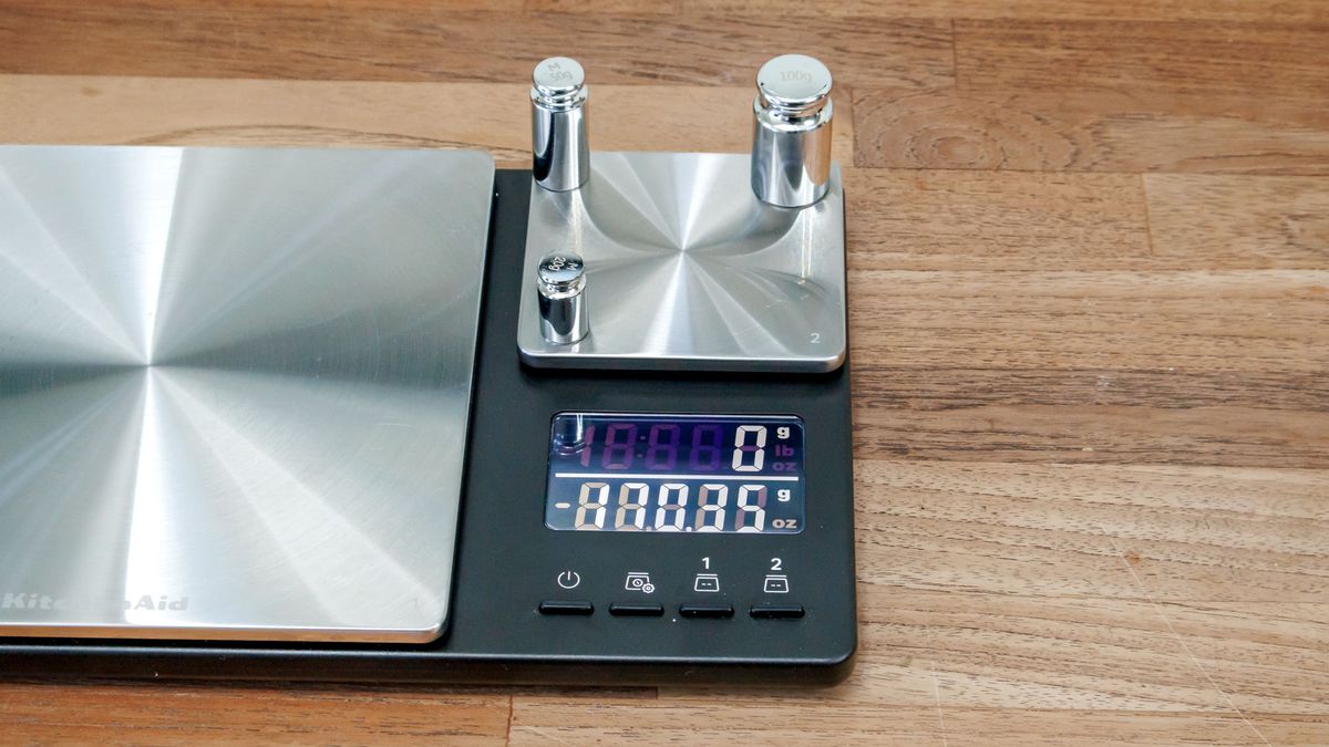 I tested KitchenAid’s Dual Platform Kitchen Scale, and I won’t be ...