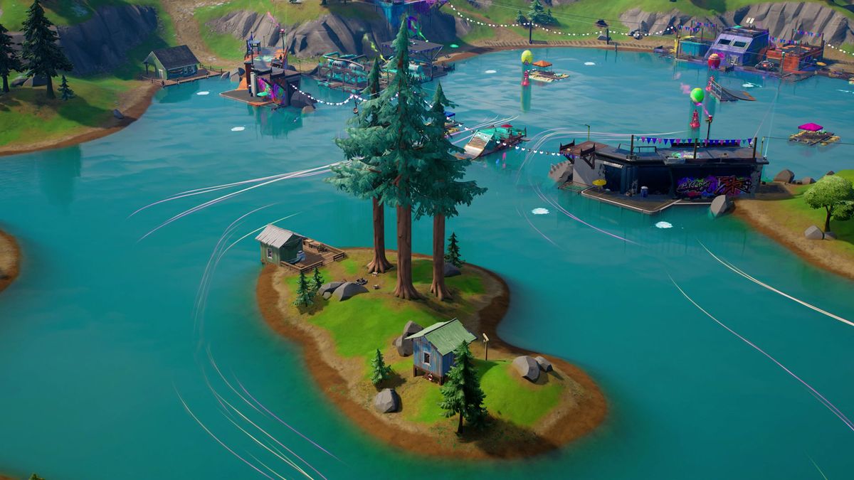 Fortnite Leafy Reef, Mighty Monument, and Loot Landing locations ...