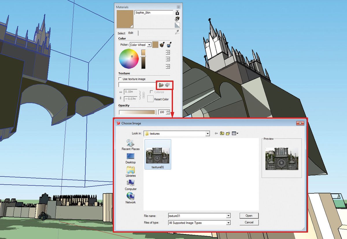 How to paint a castle with SketchUp | Creative Bloq