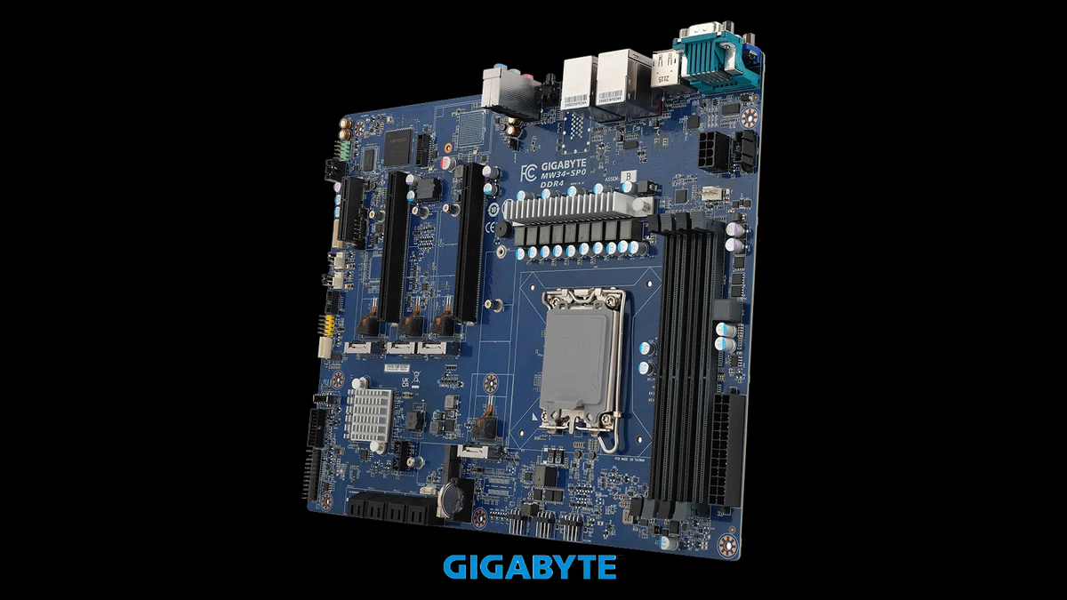 New Gigabyte Workstation Motherboards Have Arrived for Alder Lake-S and ...