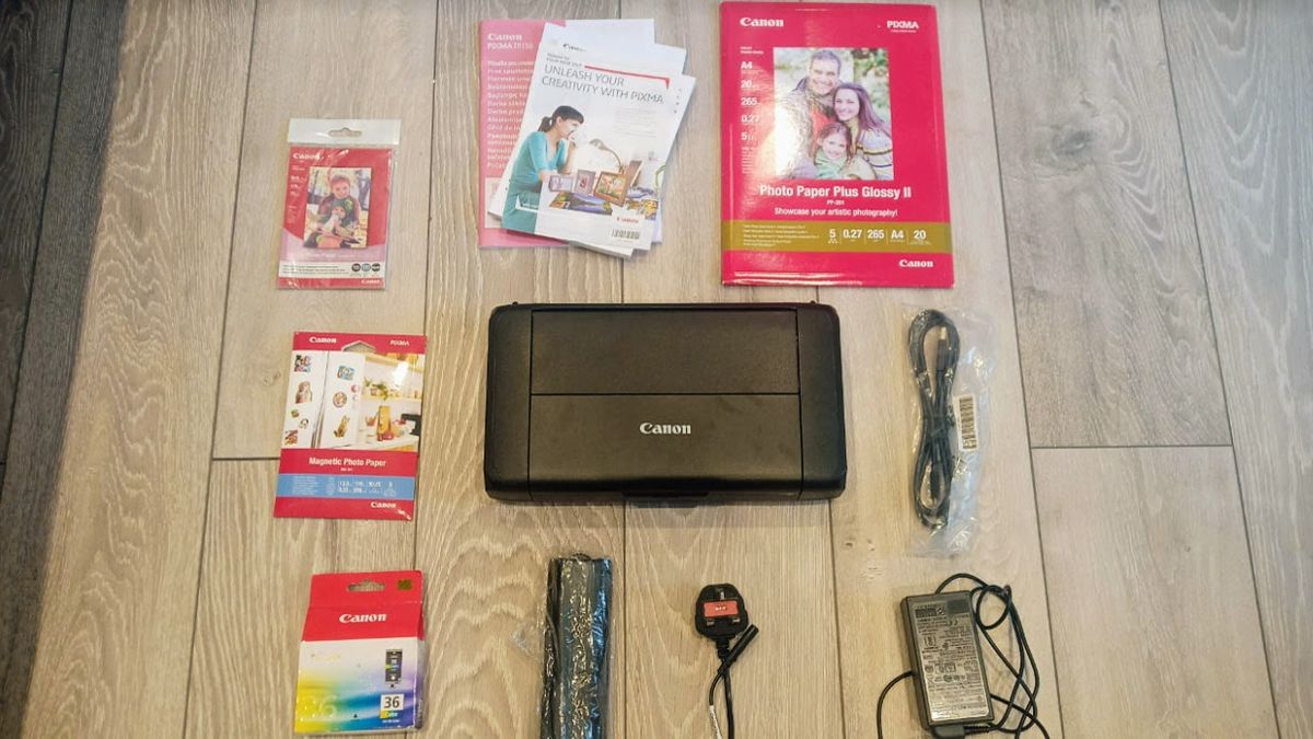 Canon PIXMA TR150 wireless printer review | Top Ten Reviews