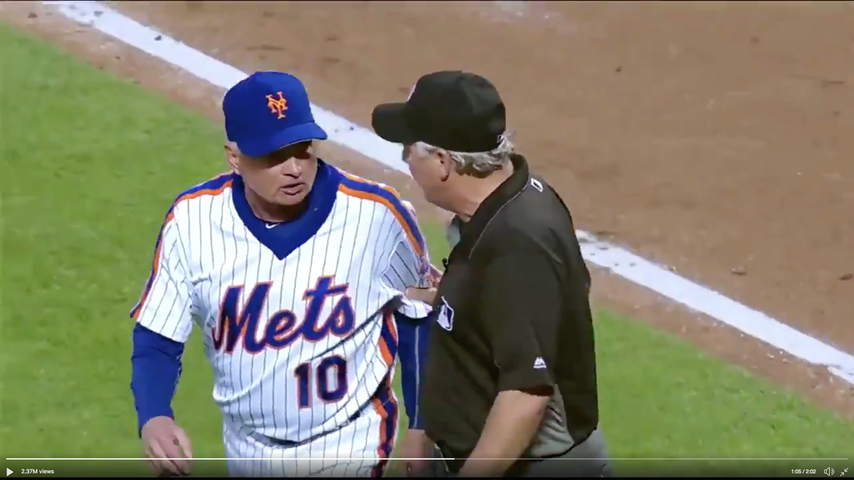 You can finally listen to an MLB manager scream expletives at an umpire ...