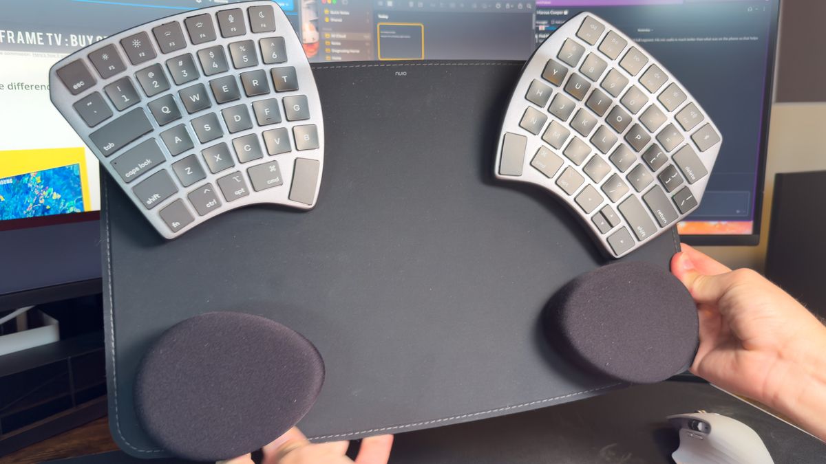 I switched to this split keyboard with magnetic accessories — here’s ...