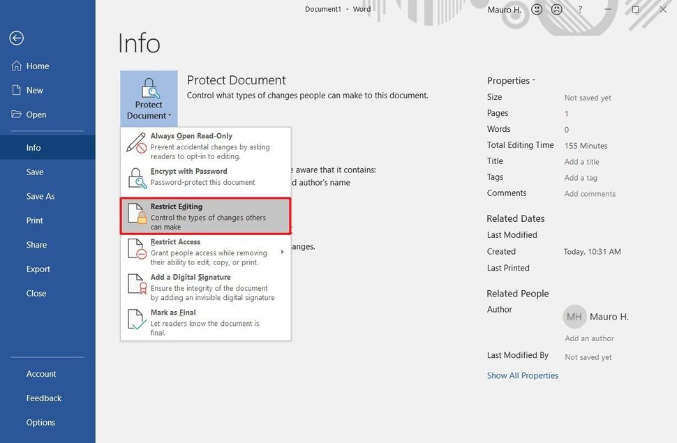 How to restrict document editing in Microsoft Office | Windows Central