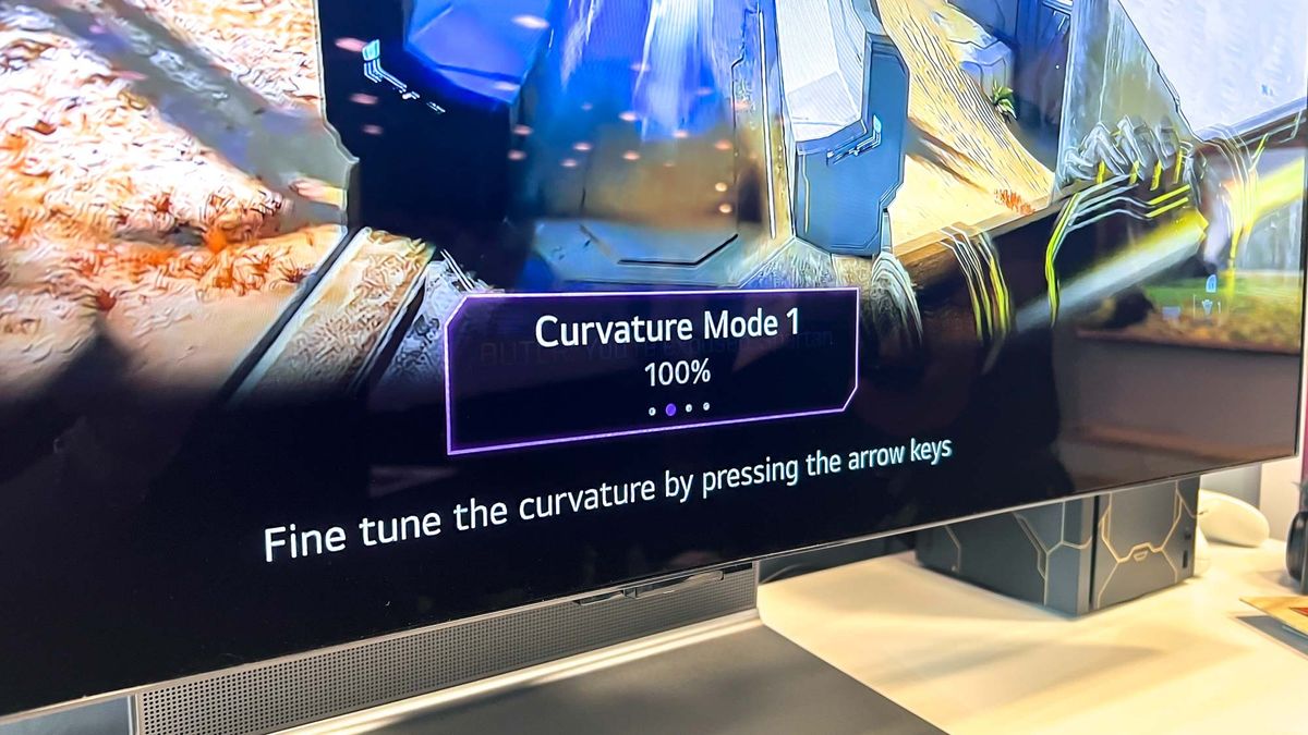 LG OLED Flex hands-on: This bendable TV looks amazing for gaming | Tom ...