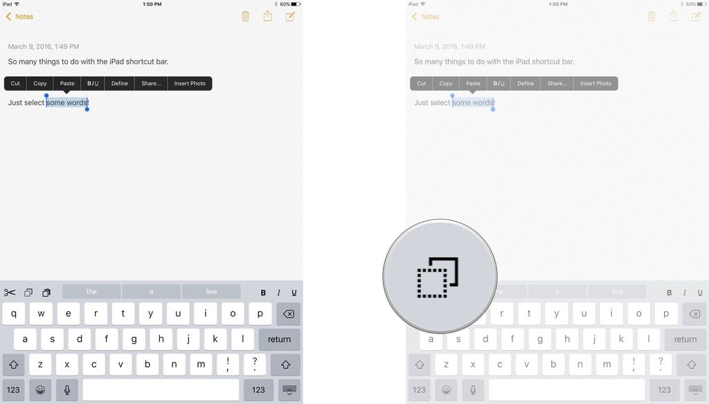 how-to-use-the-keyboard-shortcut-bar-on-ipad-imore