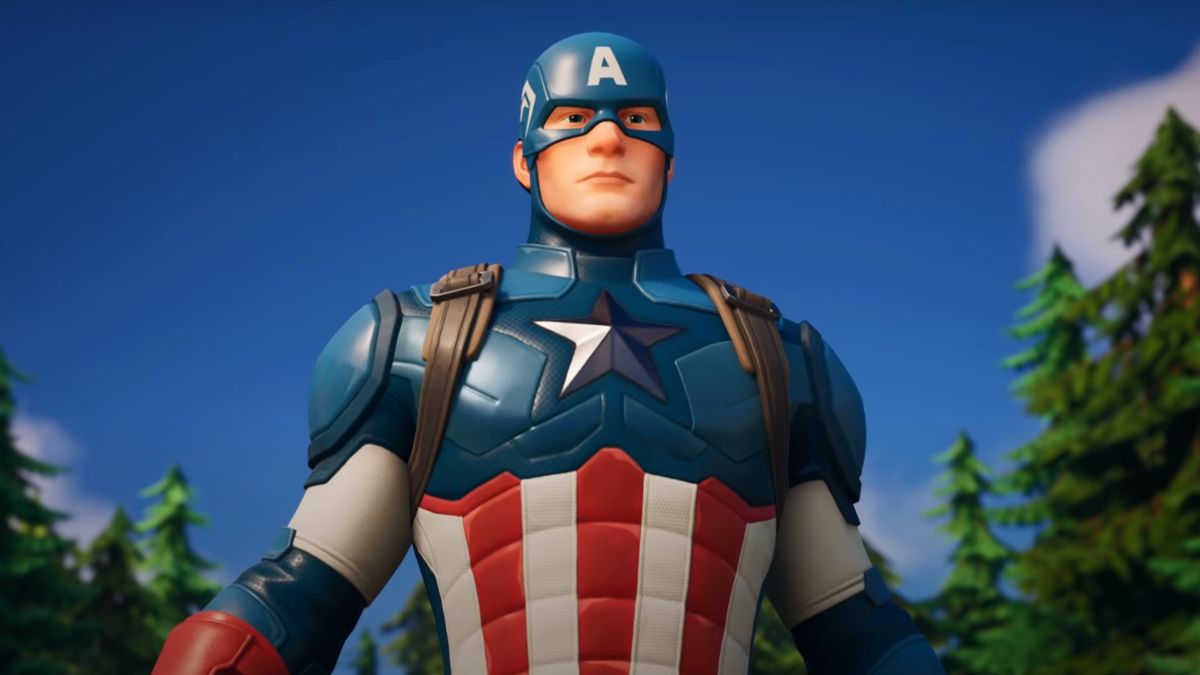 Captain America is dropping into Fortnite | PC Gamer