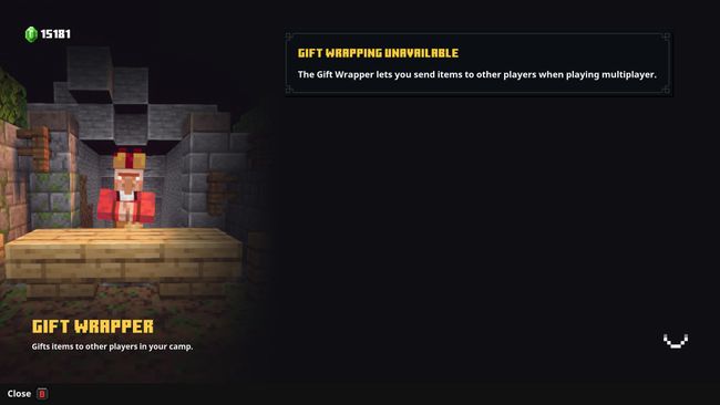 Minecraft Dungeons guide: How to use the new Gift Wrapper vendor ...