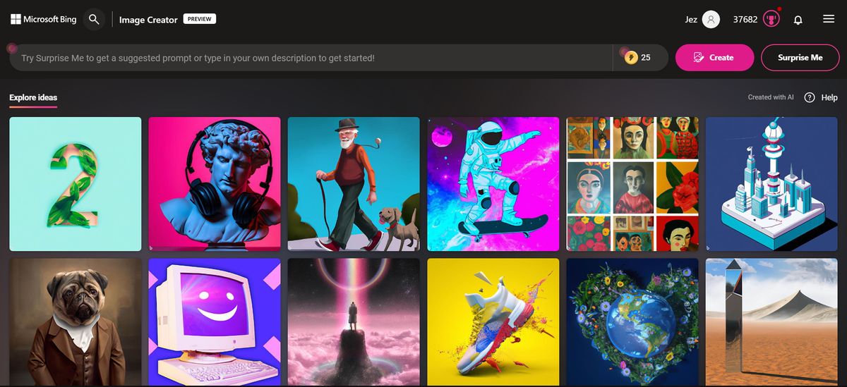 DALL-E 2 AI image generation now available for Microsoft Bing in some ...