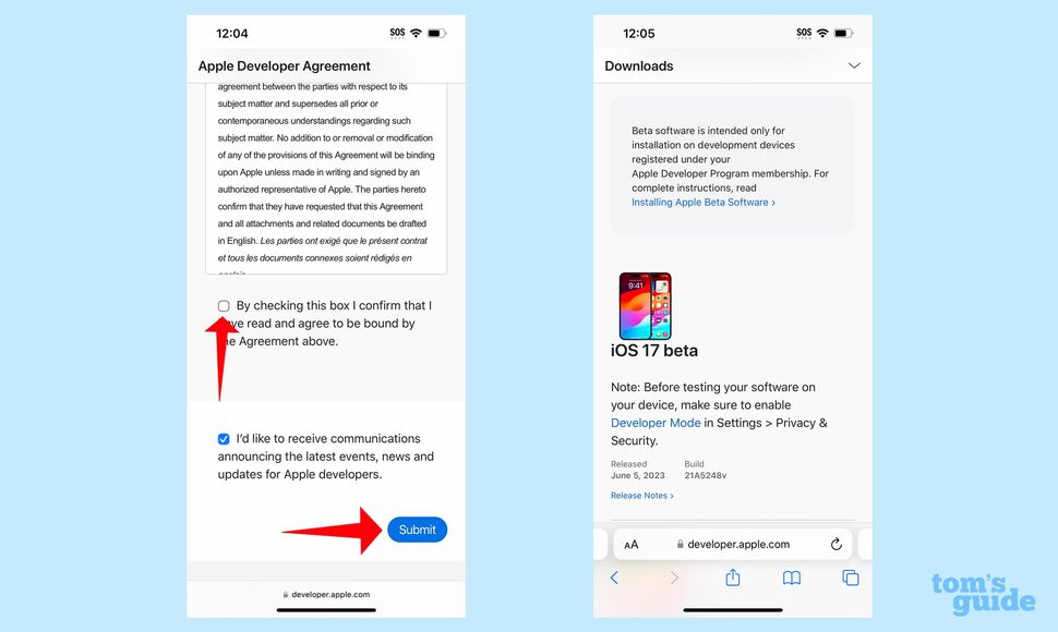 iOS 17 developer beta is open to anyone — here's how to download it now ...