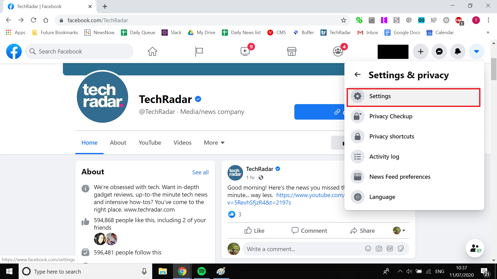 How to change your Facebook password or reset it | TechRadar