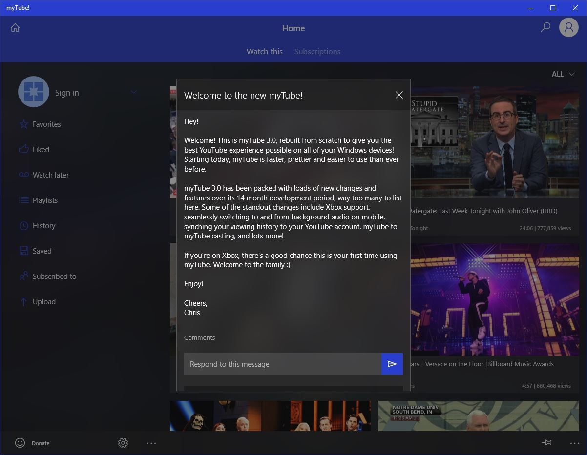 MyTube gets huge update with new design, Xbox One support, and much ...