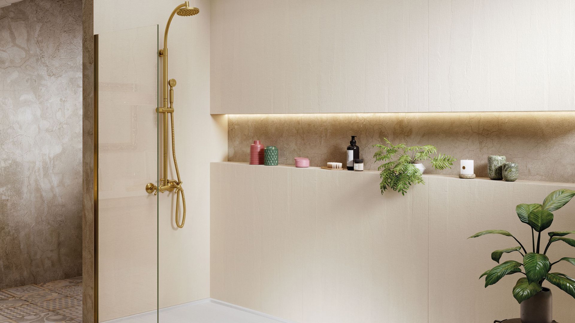 Shower shelf ideas – 17 designs for better organization | Real Homes