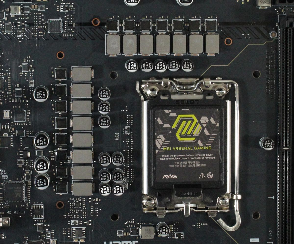 MSI MAG B860 Tomahawk Wifi Motherboard Review: A more affordable Z890 ...