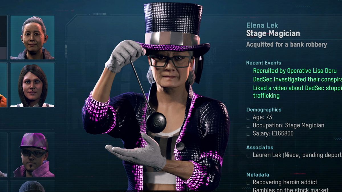 Hypnotizing friends and making lifelong enemies in Watch Dogs Legion ...
