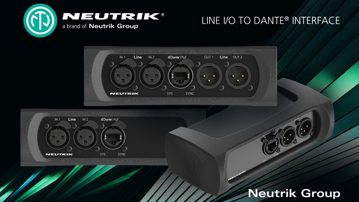 Neutrik Americas Has Three Successor Products to Its Dante/Analog ...