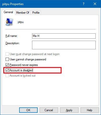 How to temporarily disable an account on Windows 10 | Windows Central