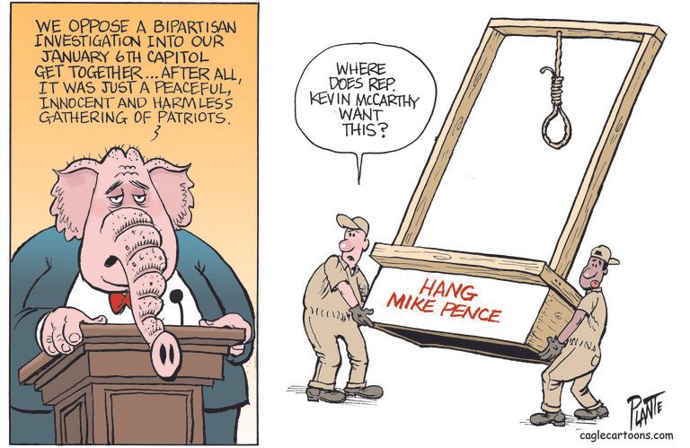 5 riotously funny cartoons about GOP resistance to the January 6 ...