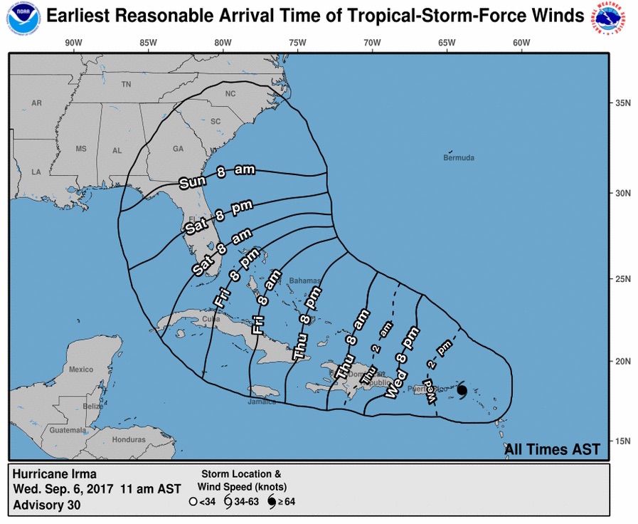 Here's How You Can Track Hurricane Irma Online | Live Science