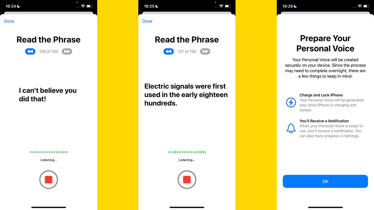 How to use Personal Voice in iOS 17 — create a voice assistant with ...