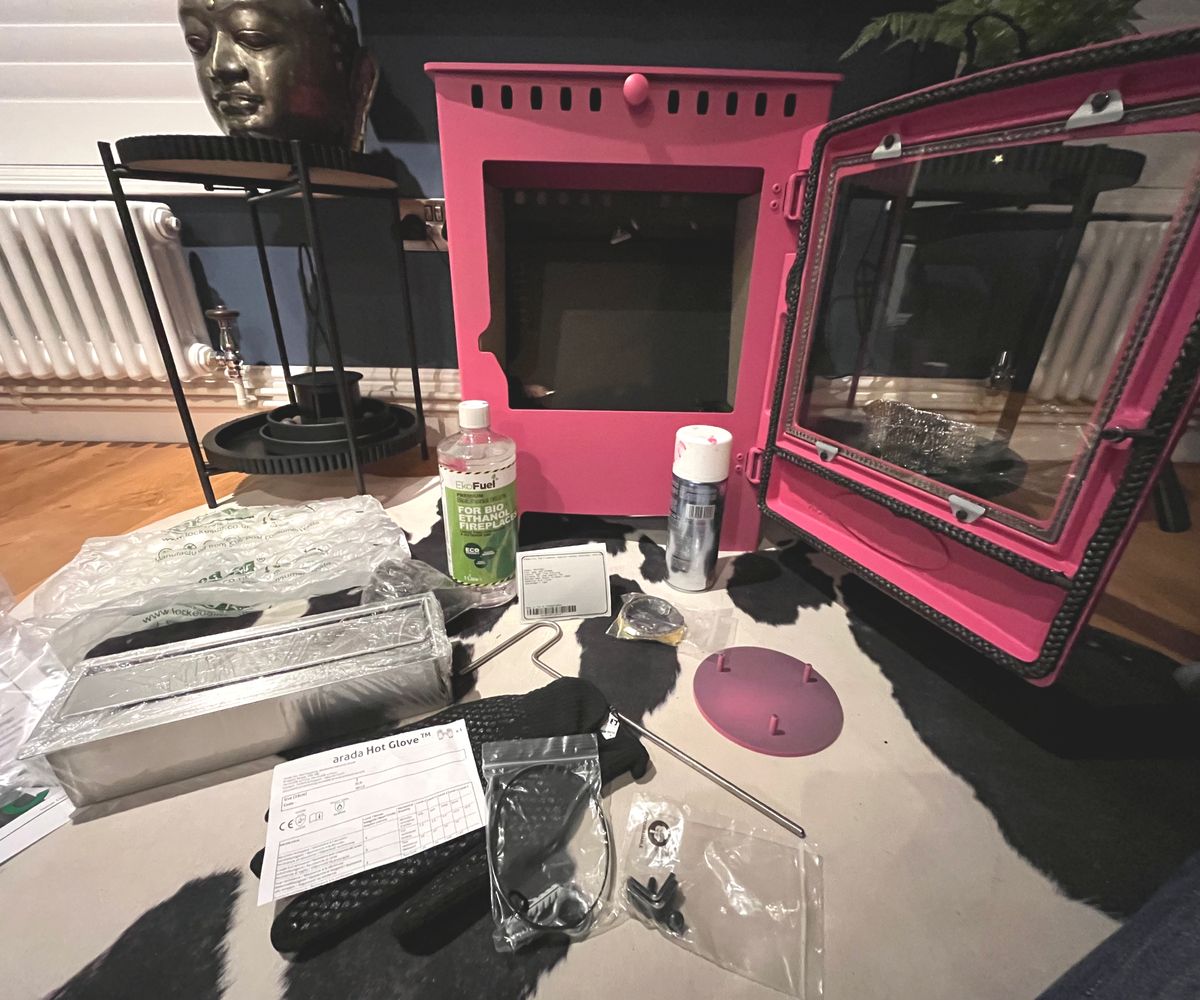 Arada Hamlet Solution 5 Bioethanol Stove review | Homebuilding