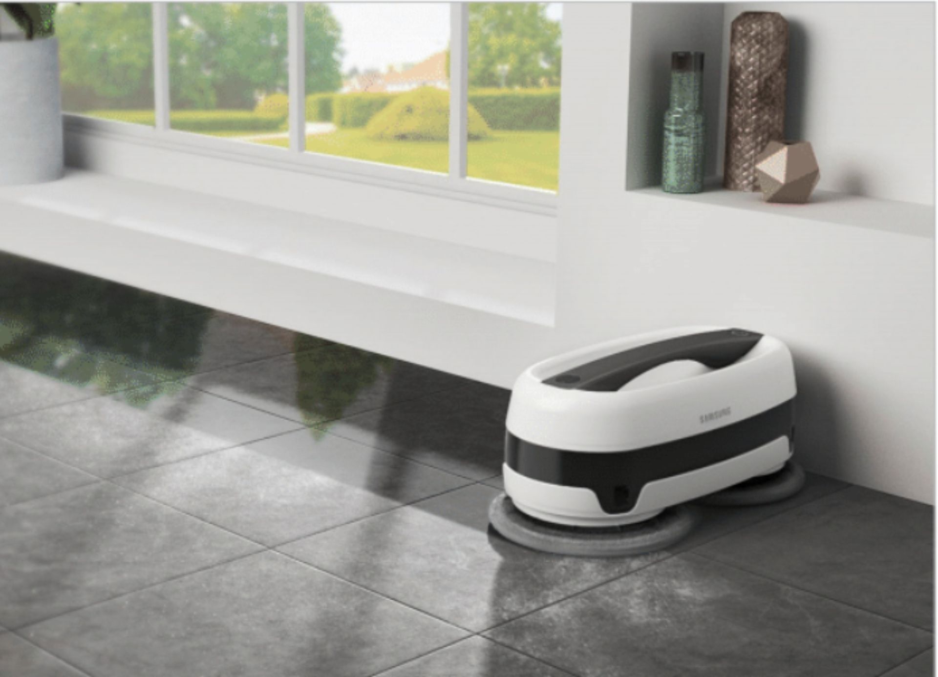 Samsung Jetbot Mop Review: This small machine makes a big difference ...