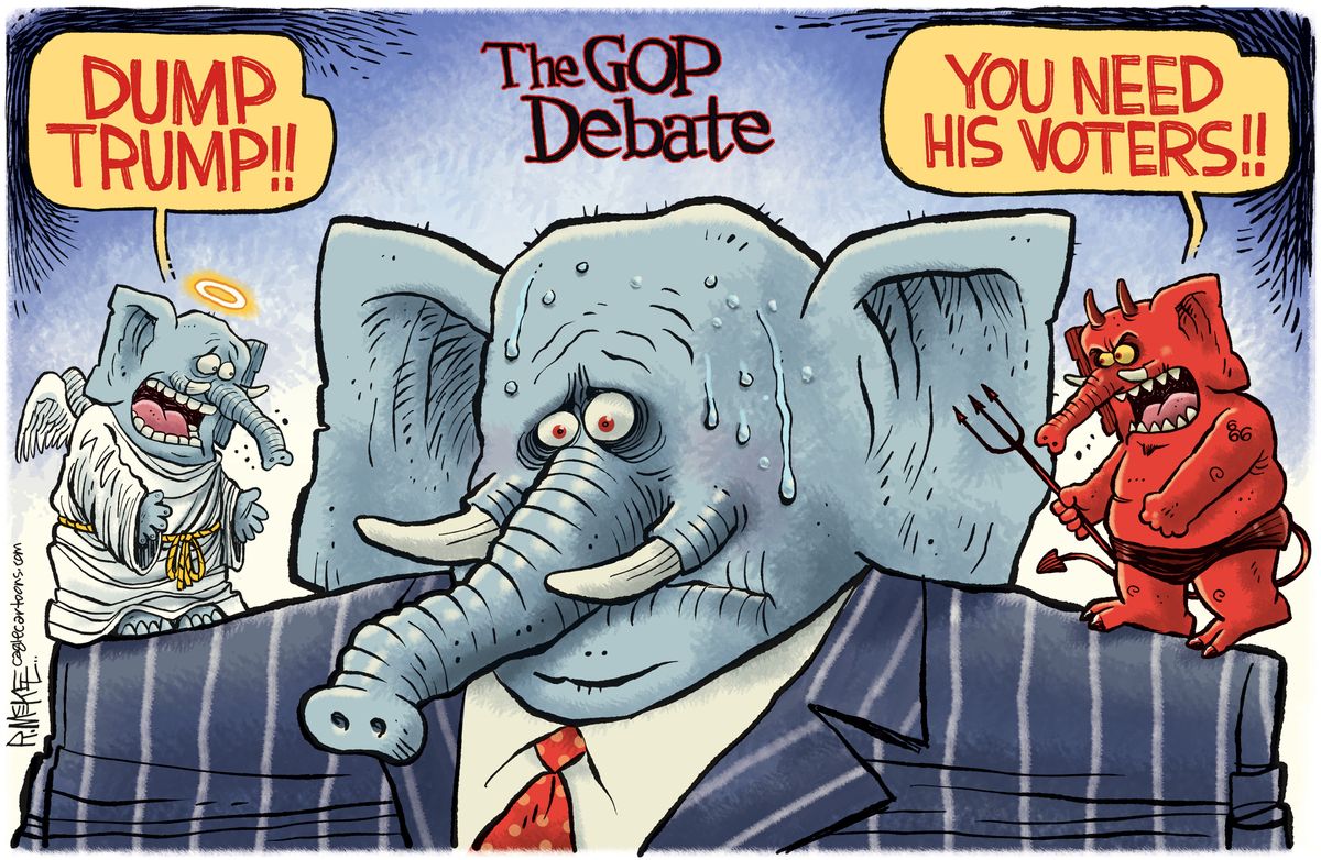 5 witty cartoons about the GOP debate | The Week