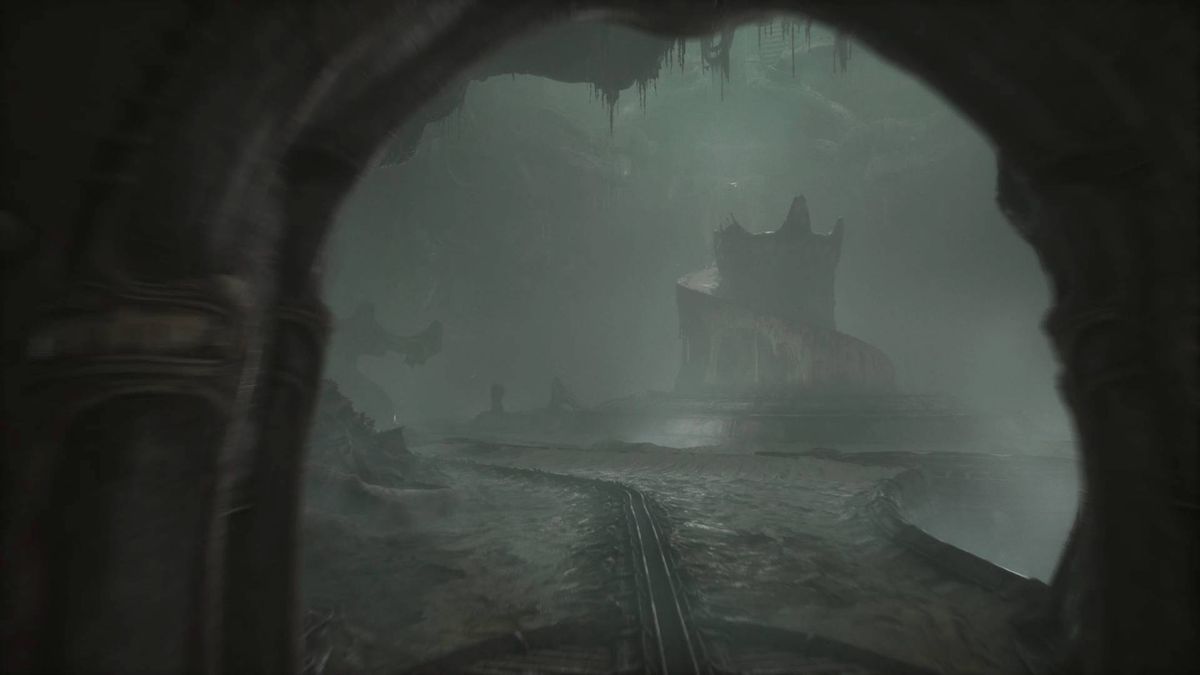 How to open the door in Scorn with the railway and sliding blocks ...