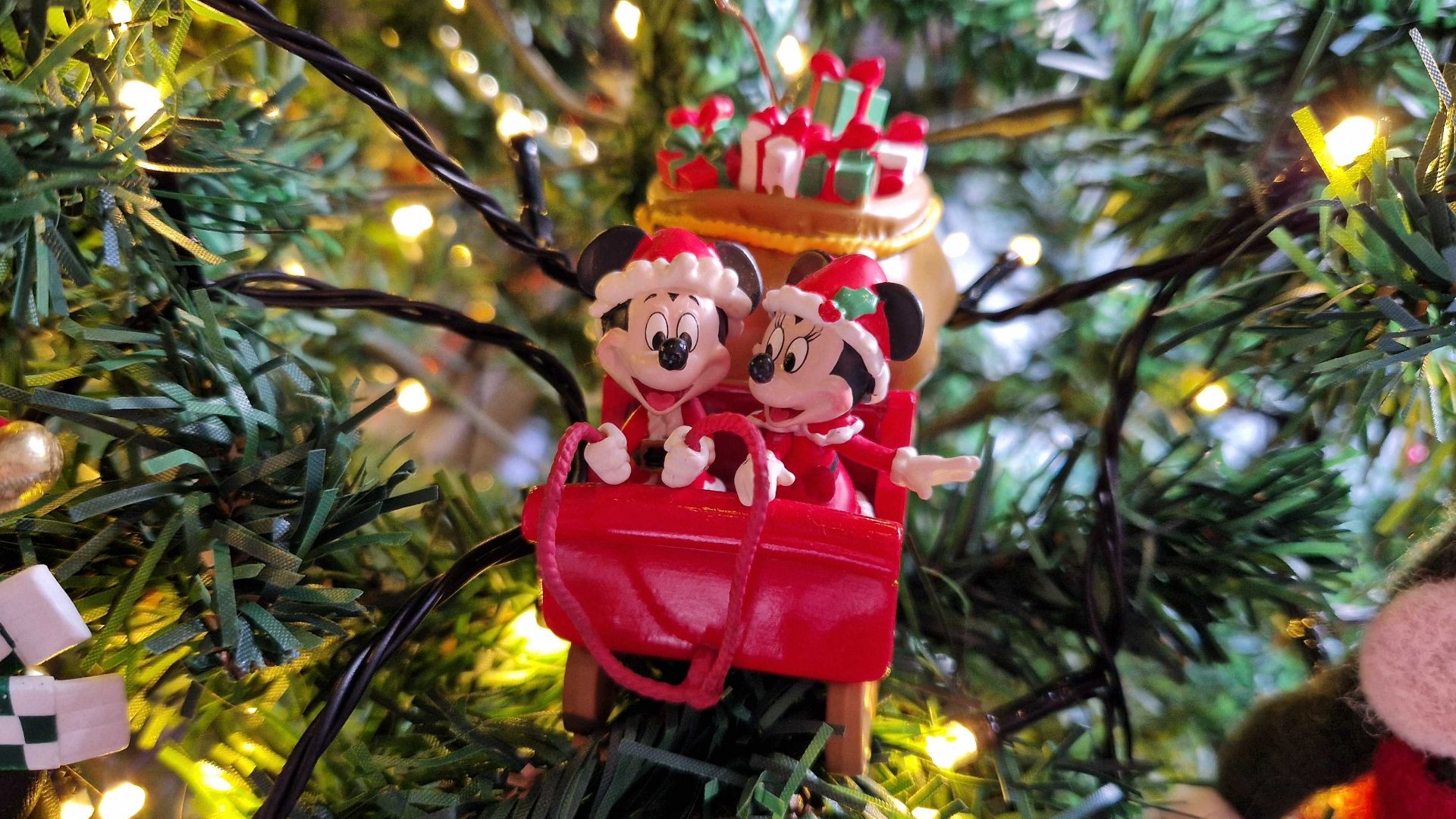 I highly recommend these Disney ornaments if you want to add a little ...