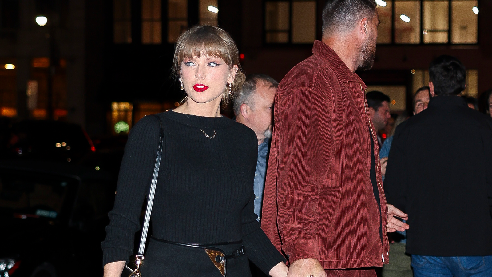 Taylor Swift Breaks Out Date Night Blazer With Travis Kelce | Marie Claire