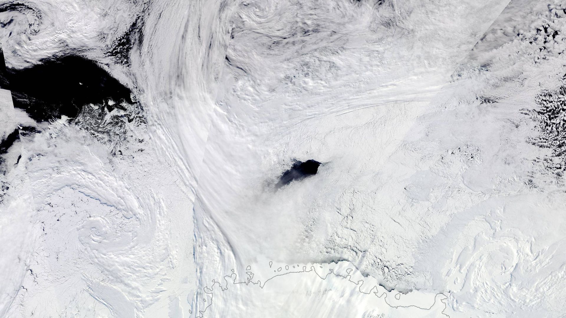 A Switzerland-size hole opened in Antarctica's sea ice in 2016-17. Now ...