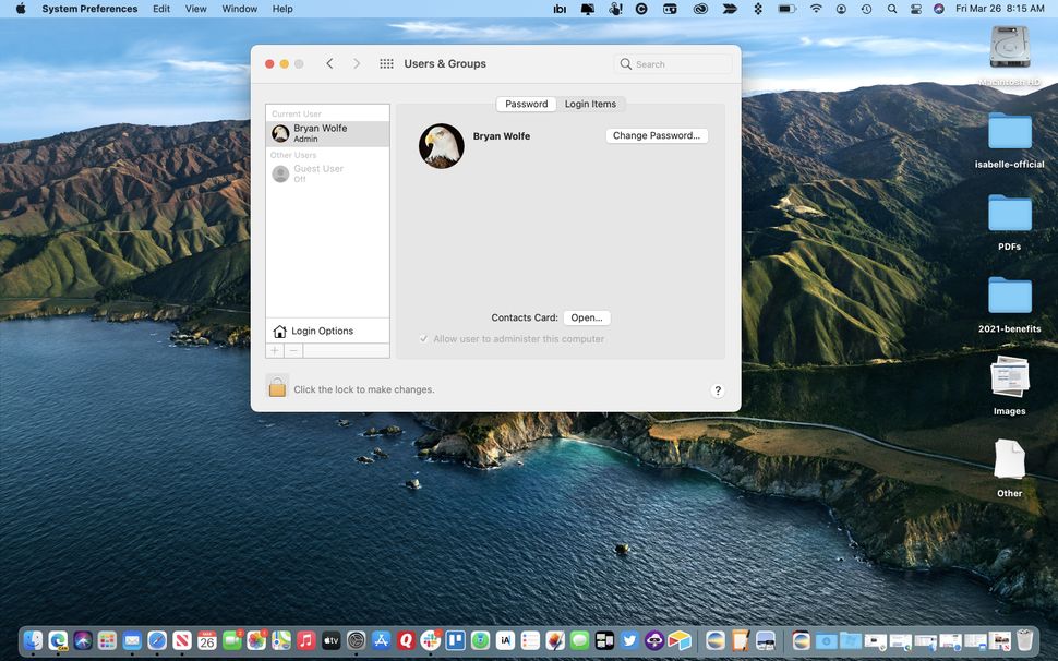 How To Change A MacBook Password TechRadar