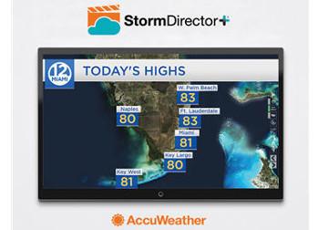 NAB 2016: AccuWeather Debuts StormDirector+ Weather System | TV Tech