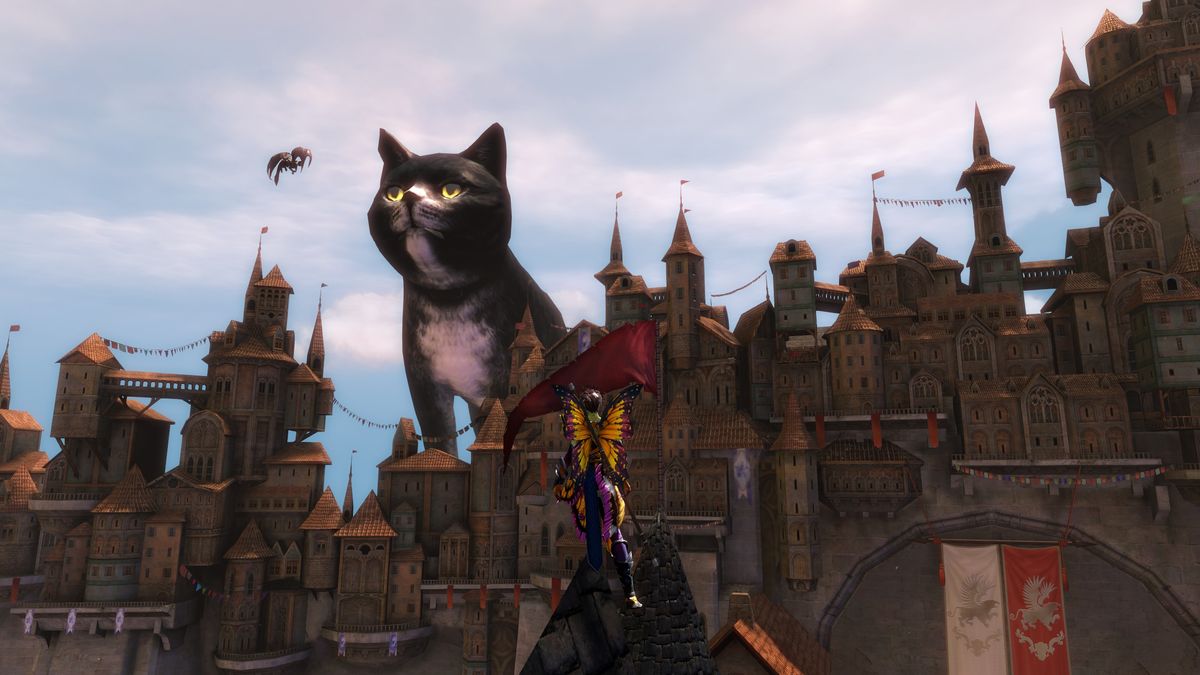 Guild Wars 2 is full of giant cats right now | PC Gamer