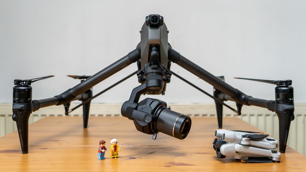 Just how big is the DJI Inspire 3? Believe me, it's very, very big ...
