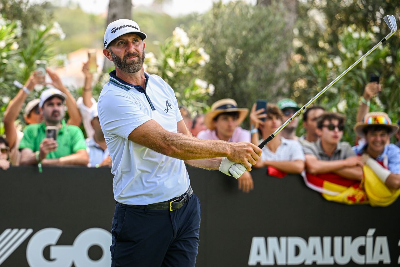 WATCH: Dustin Johnson Makes Birdie After Shank At LIV Golf Andalucia ...