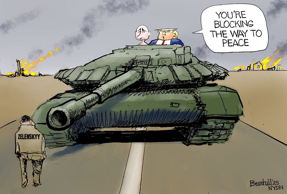 Today's political cartoons - April 26, 2025 | The Week