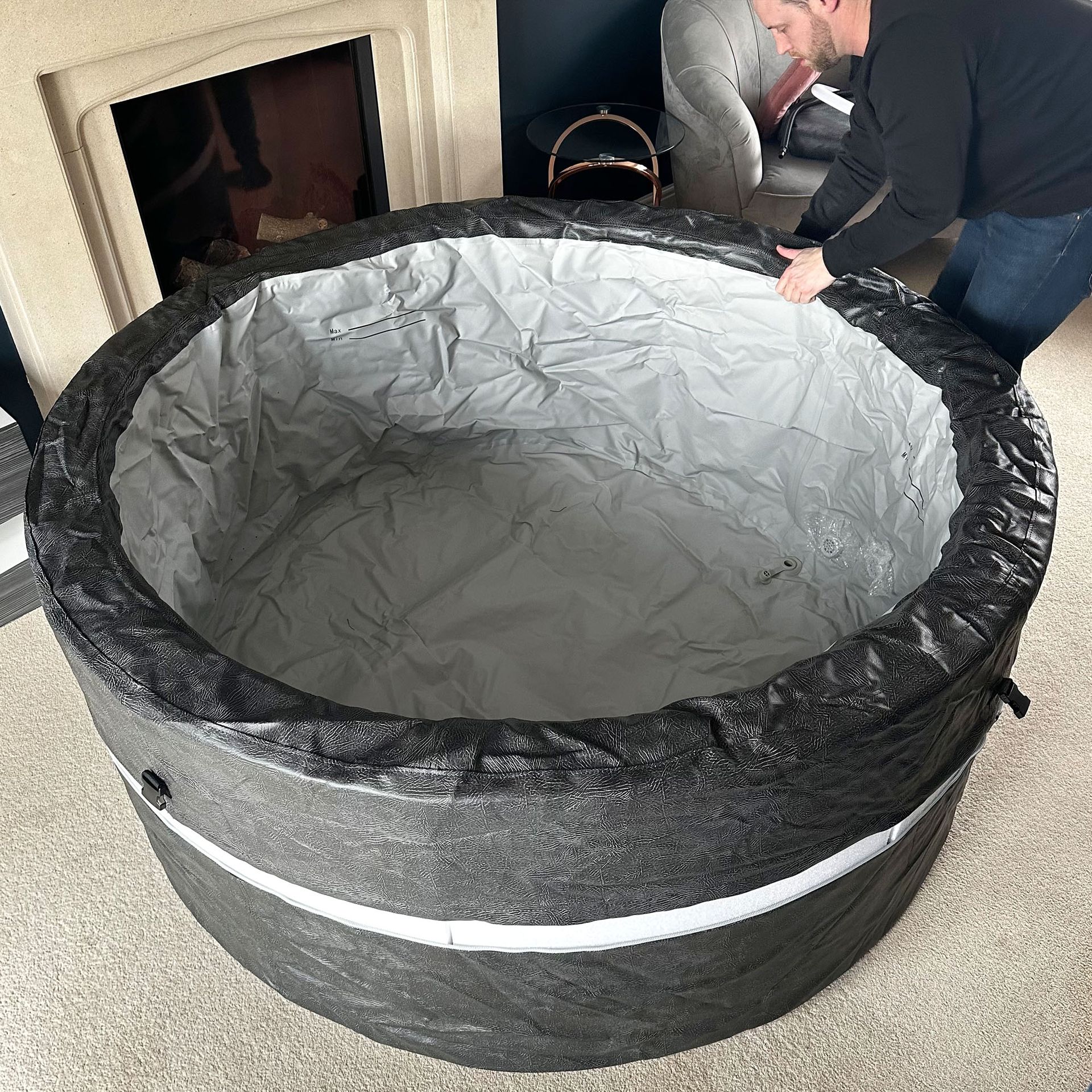 Wave Osaka 6-person Rigid Foam hot tub review | Ideal Home