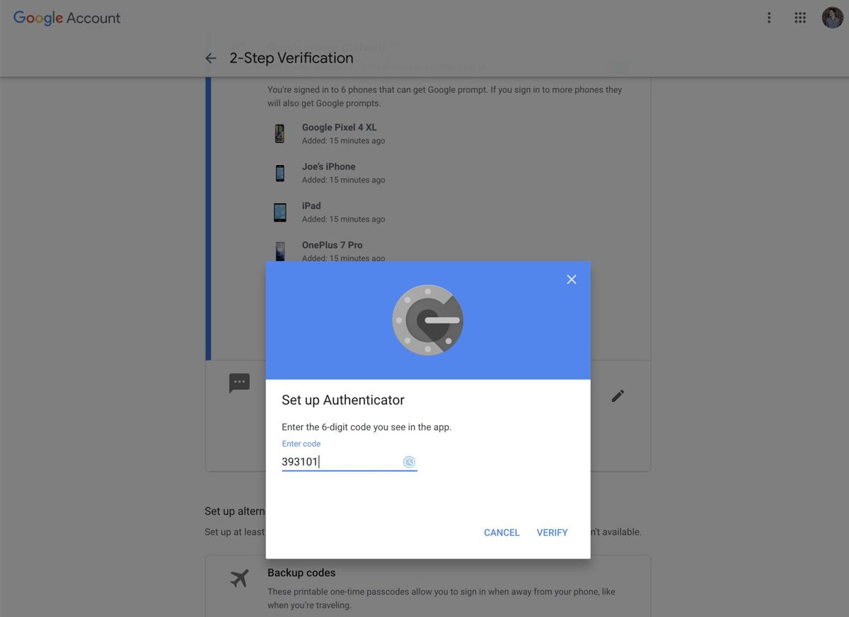 How to enable two-factor authentication on your Google account ...