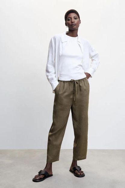 12 best linen trousers from high-street and designer brands | Marie ...