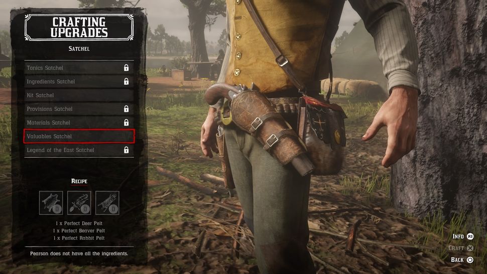 Red Dead Redemption 2 Satchel upgrades: How to craft satchels to ...
