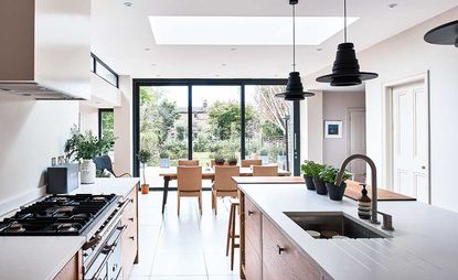 Real home: a modern rear extension with a Scandinavian design | Real Homes