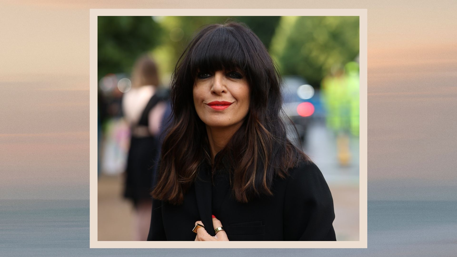 How to style the iconic Claudia Winkleman fringe yourself | Woman & Home