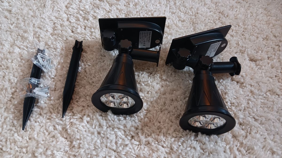 T-Sun LED Solar Spotlight review | Tom's Guide
