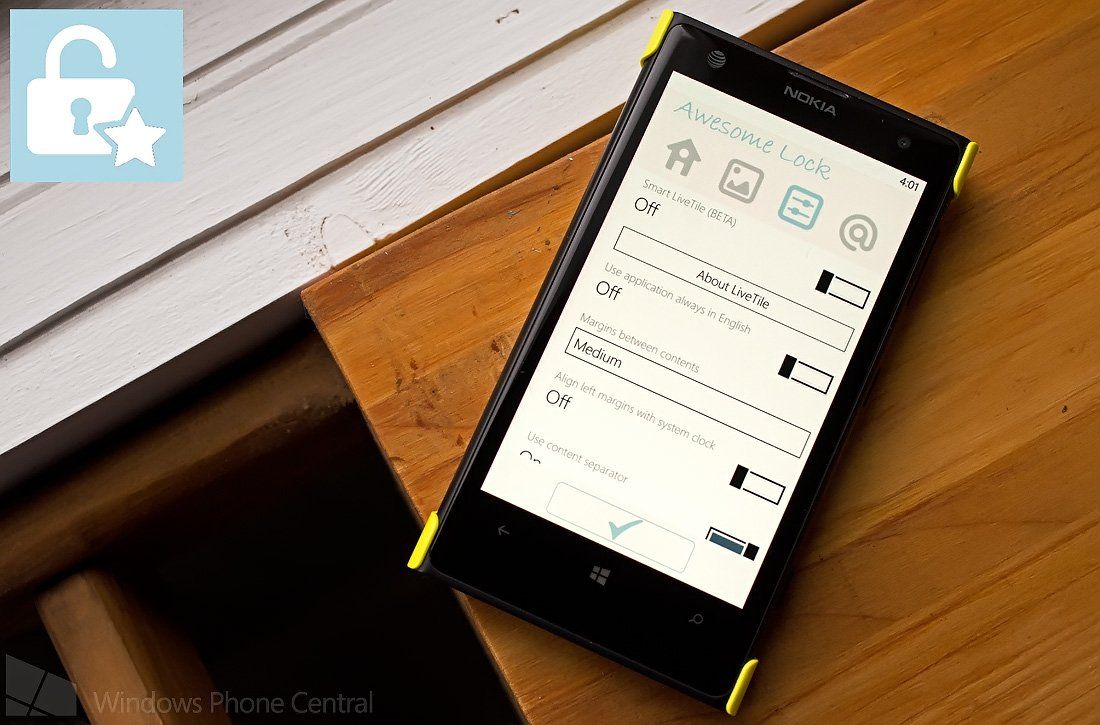 Awesome Lock gets updated, adds a new user interface and more ...