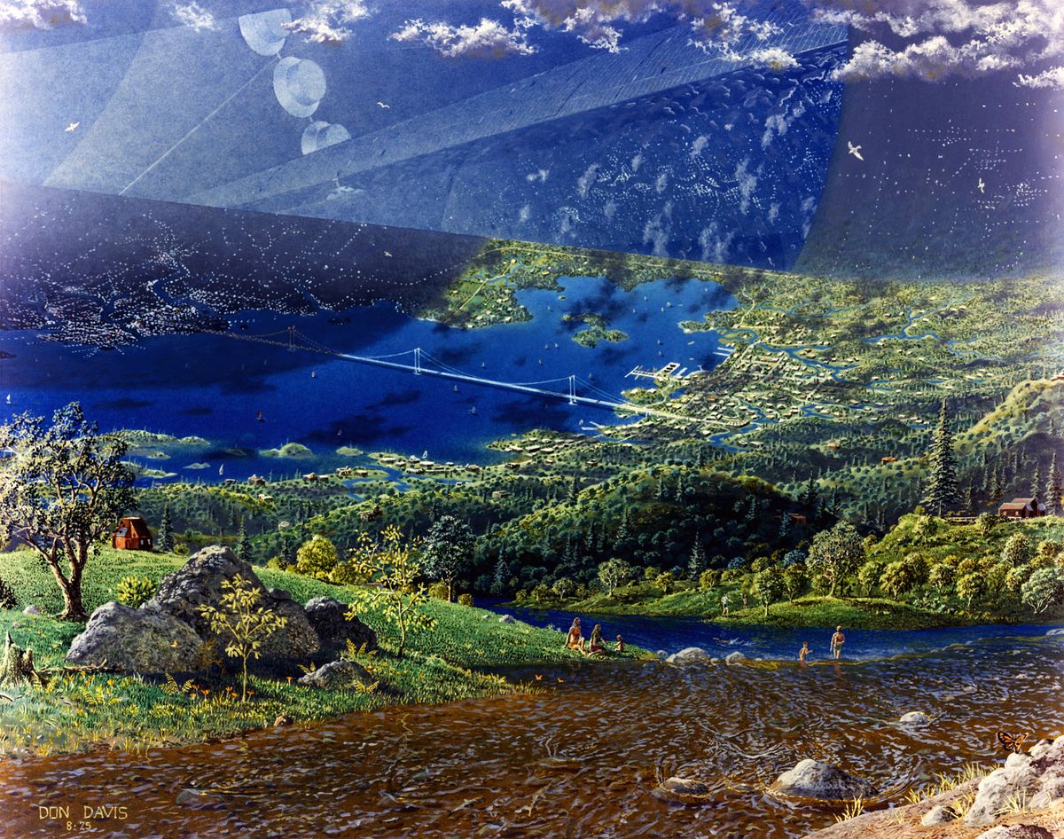 Space Colony Concepts: NASA's 1970s Vision for Giant Space Stations ...